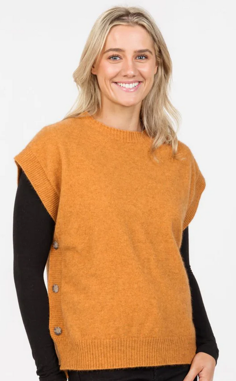 Nativeworld Side Buttoned Vest NB887 – Woolshed Clothing
